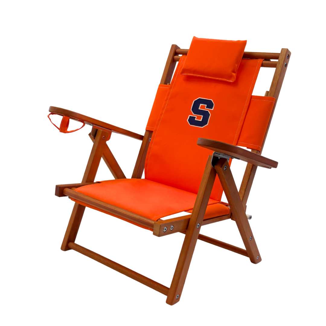 Syracuse University Logo Children's Chair- Orange