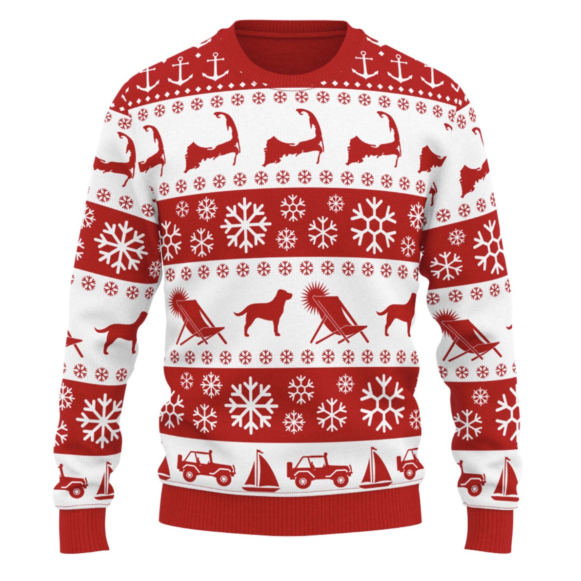 Cape Cod Christmas Sweater